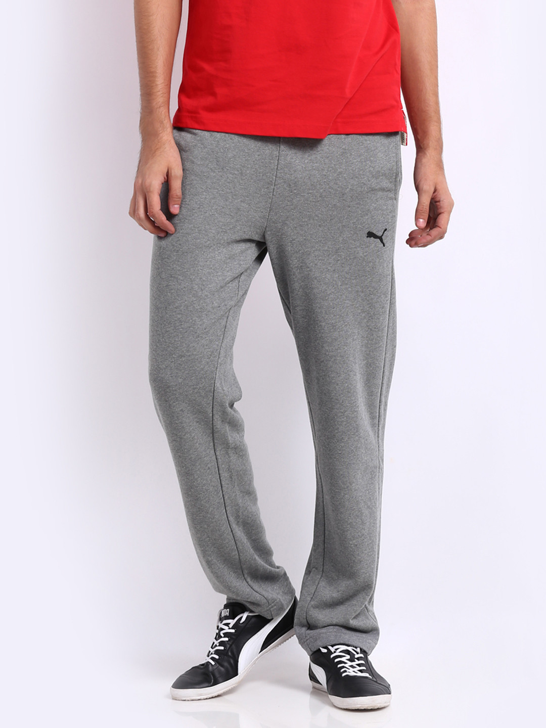 Buy Puma Men Grey Lounge Pants 82900204 - Lounge Pants for Men 170972 ...