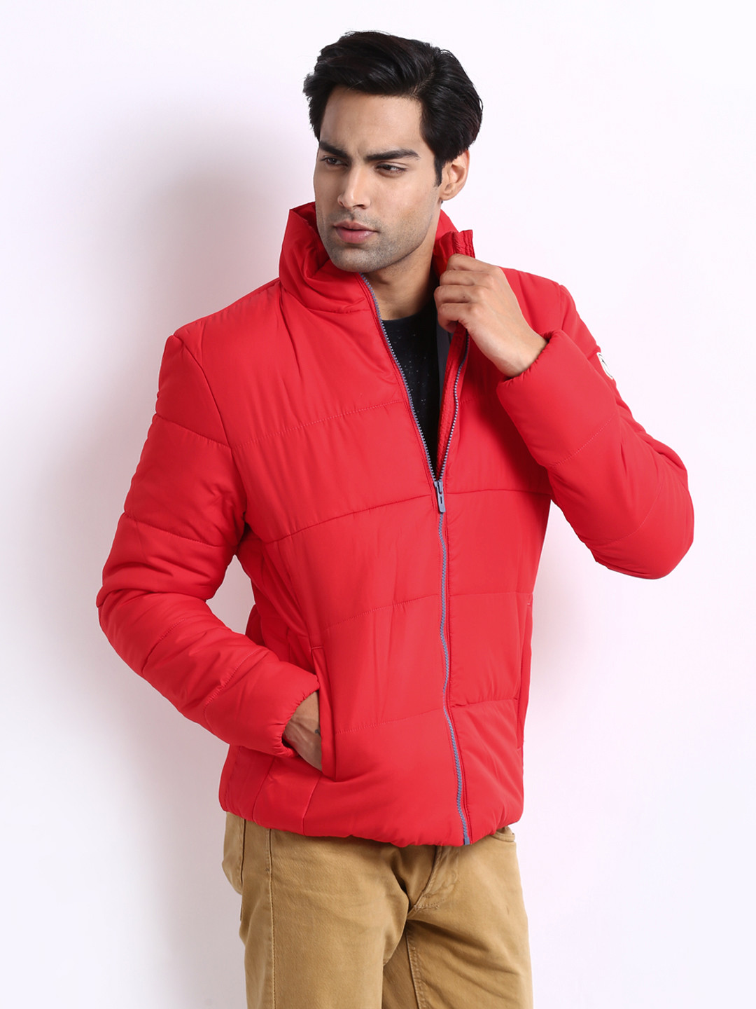 Buy Puma Men Red Padded Jacket - Jackets for Men 170760 | Myntra