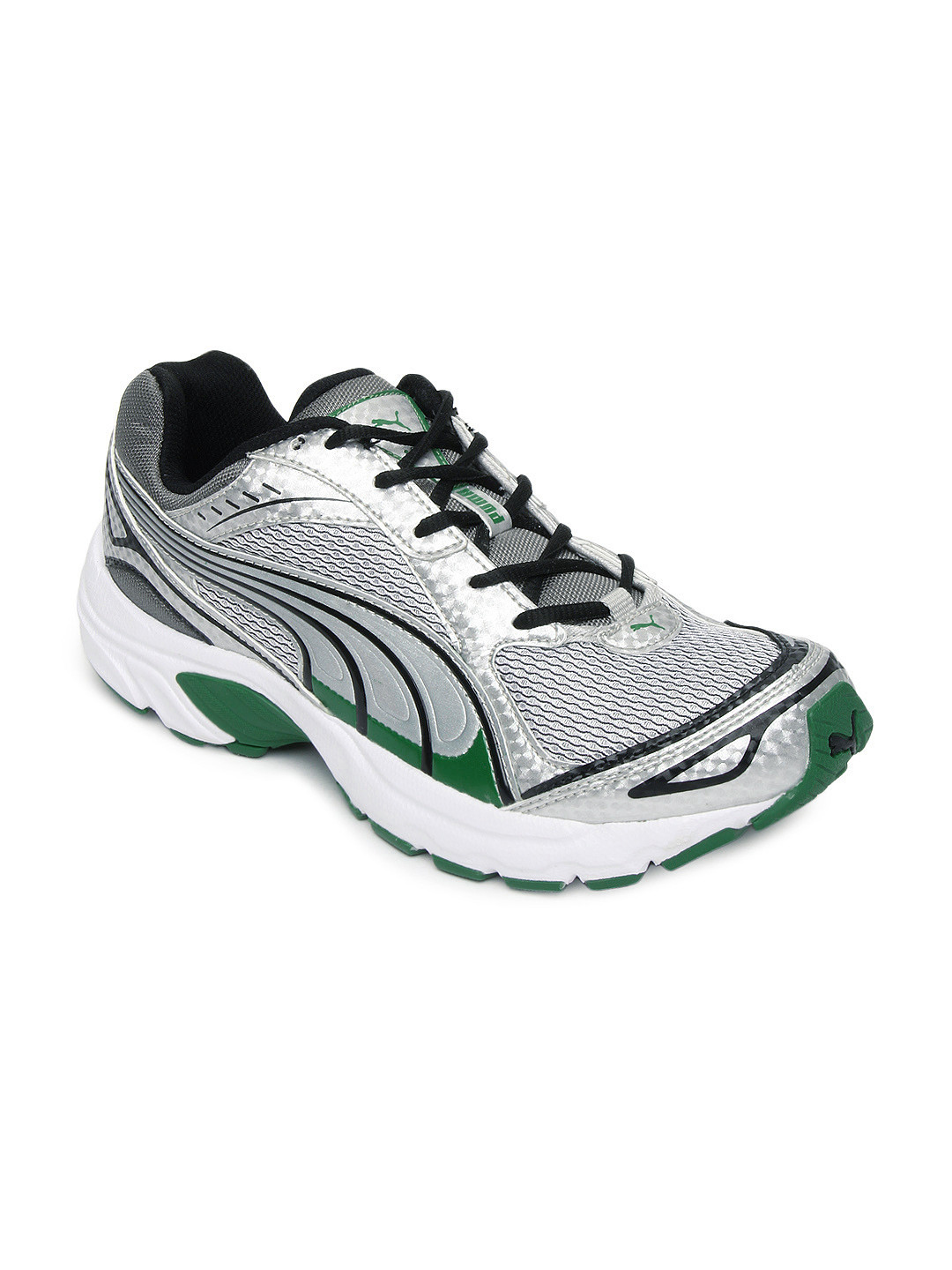 Buy Puma Men Silver Toned Cruz Ind Sports Shoes - Sports Shoes for Men ...