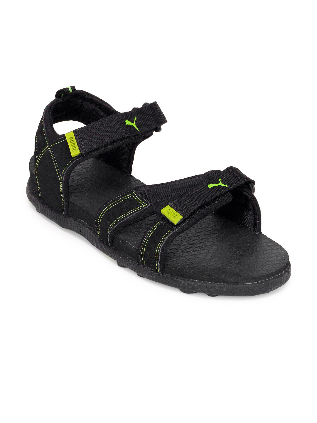 Buy Puma Unisex Techno II Black Sports Sandals - Sports Sandals for ...