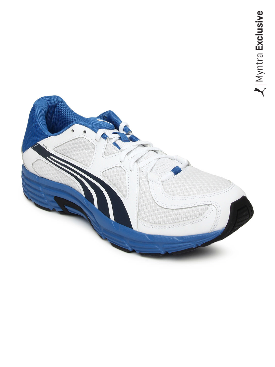 Buy Puma Men White Axis V3 Sports Shoes - Sports Shoes for Men 357654 ...