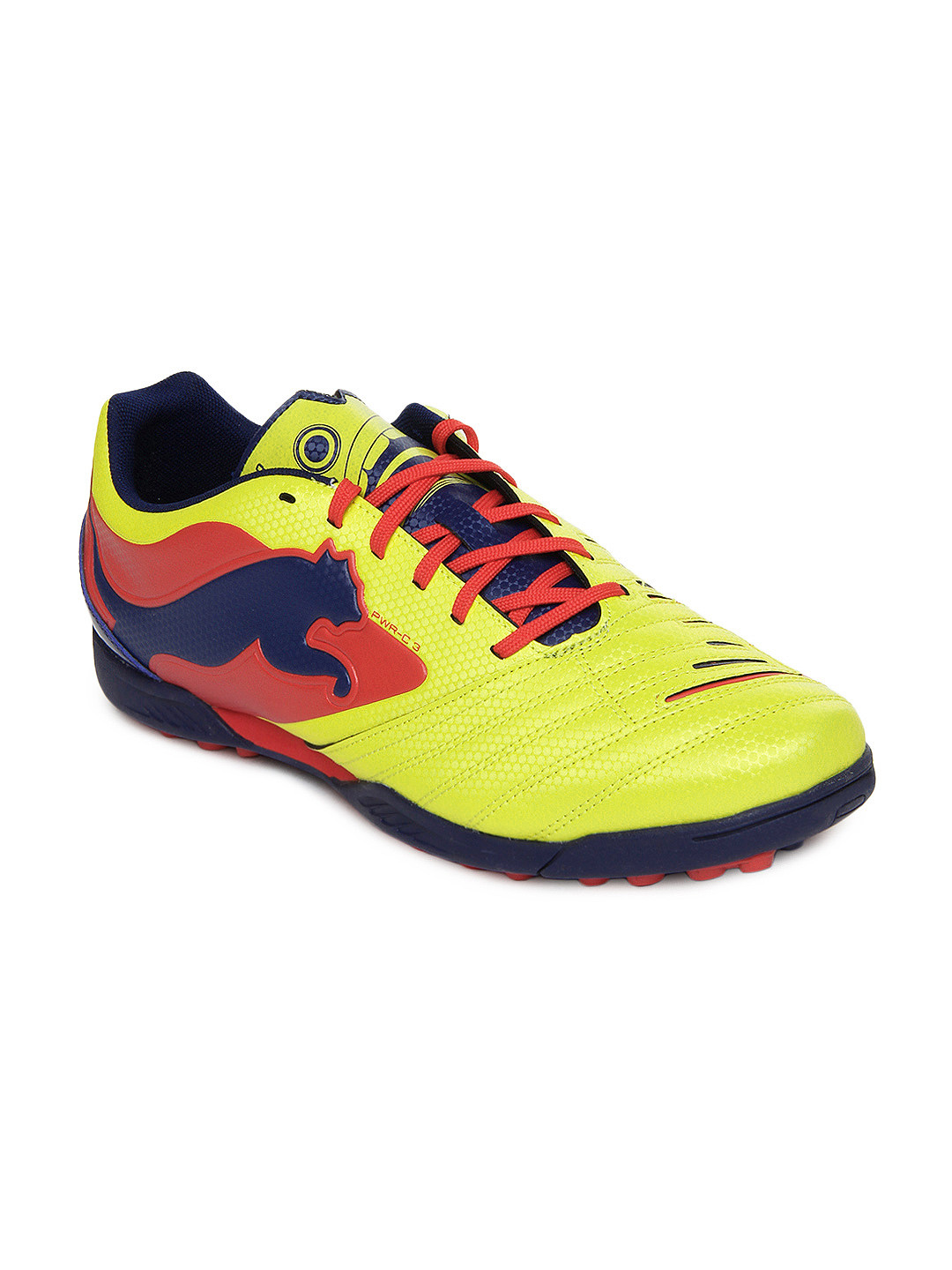 Buy Puma Men Yellow PowerCat 3 Graphic TT Sports Shoes - Sports Shoes ...