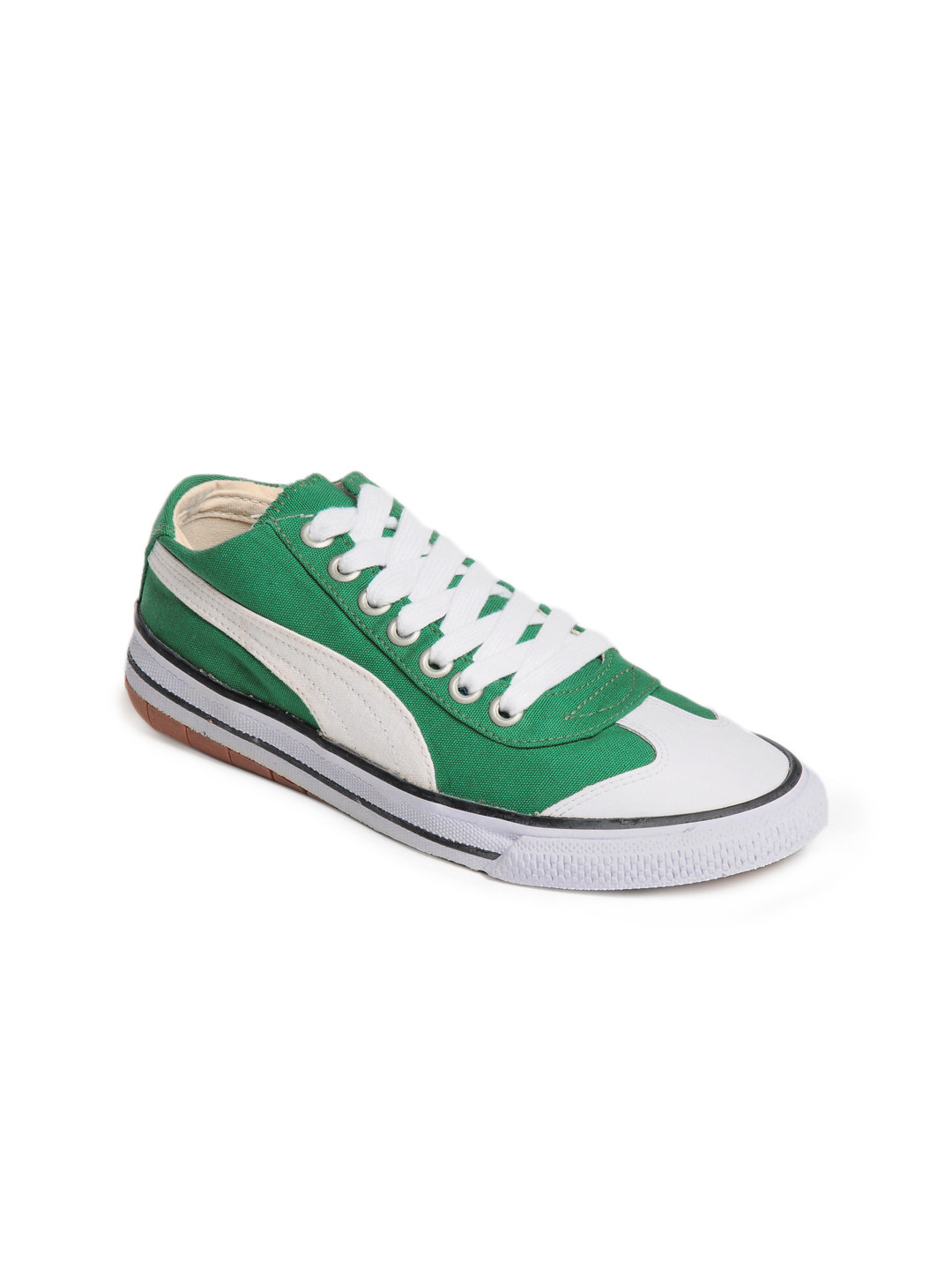 Buy Puma Unisex 917 Lo Green & White Shoes - Casual Shoes for Unisex ...