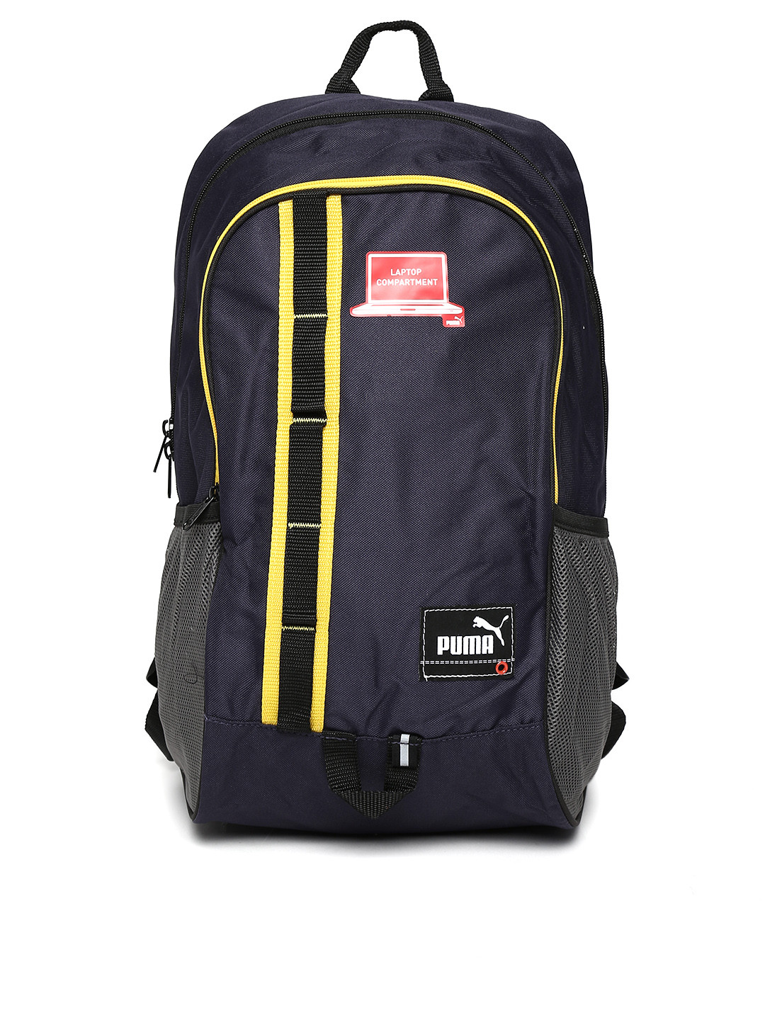 Buy Puma Unisex Navy & Black Laptop Backpack - Backpacks for Unisex ...