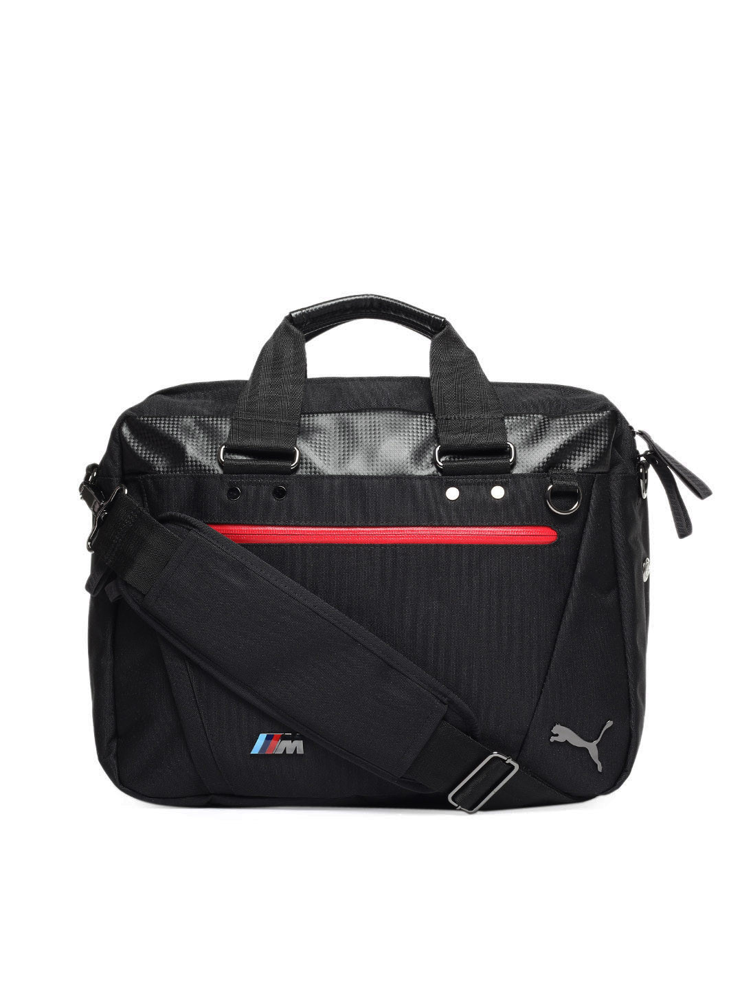 Buy Puma Unisex Black BMW M Collection Work Bag - Laptop Bag for Unisex ...