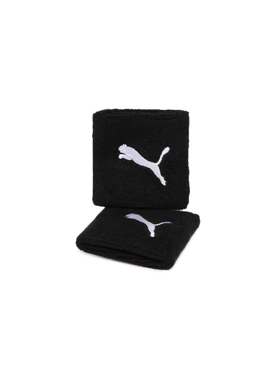 Buy Puma Unisex Set Of 2 Black Wristbands - Wristbands for Unisex ...