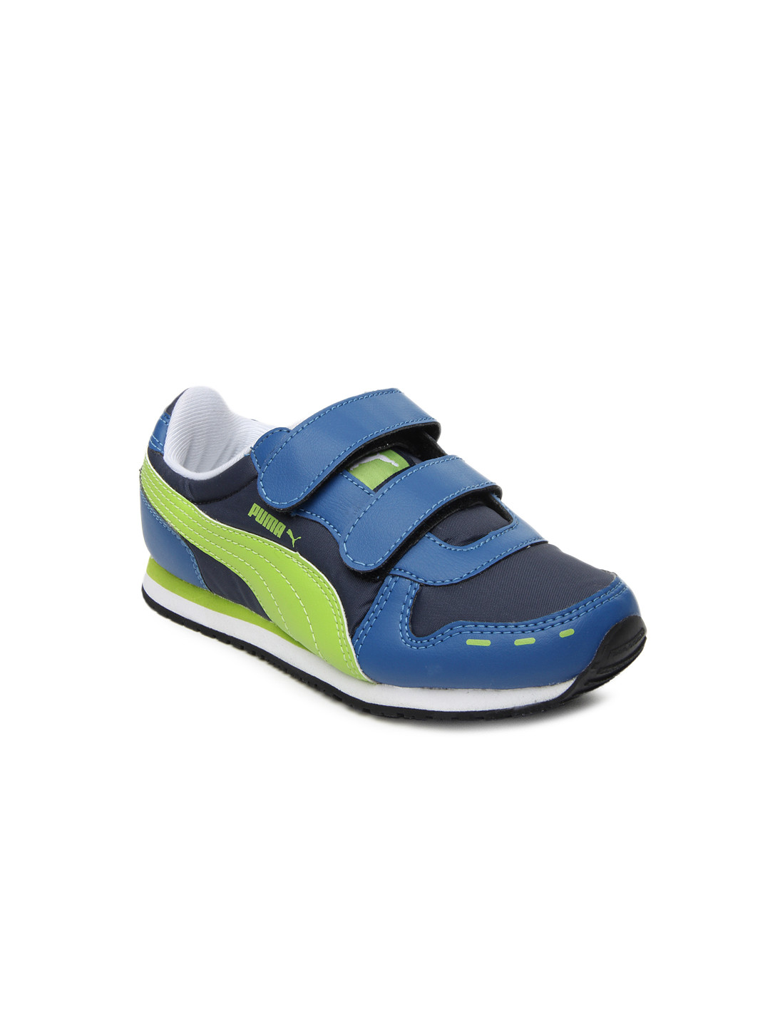 Buy Puma Kids Blue Cabana Velcro Jr DP Casual Sneakers - Casual Shoes ...