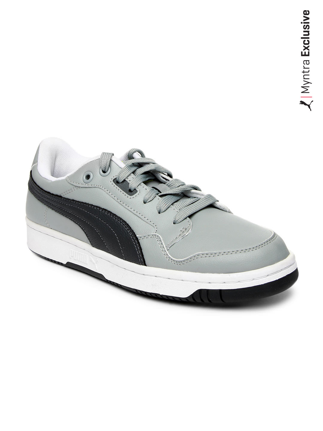 Buy Puma Unisex Grey Rebound FS 4 Lo L Casual Shoes - Casual Shoes for ...