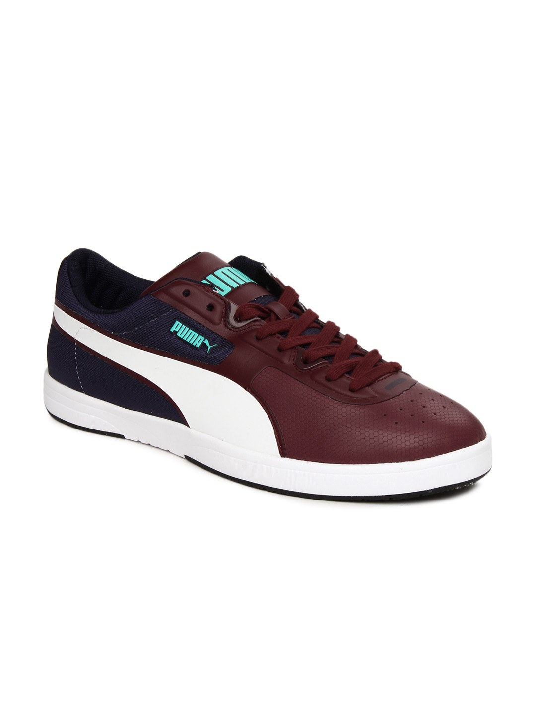 Buy Puma Unisex Maroon & Navy Future Brasil Lite Rugged Casual Shoes ...