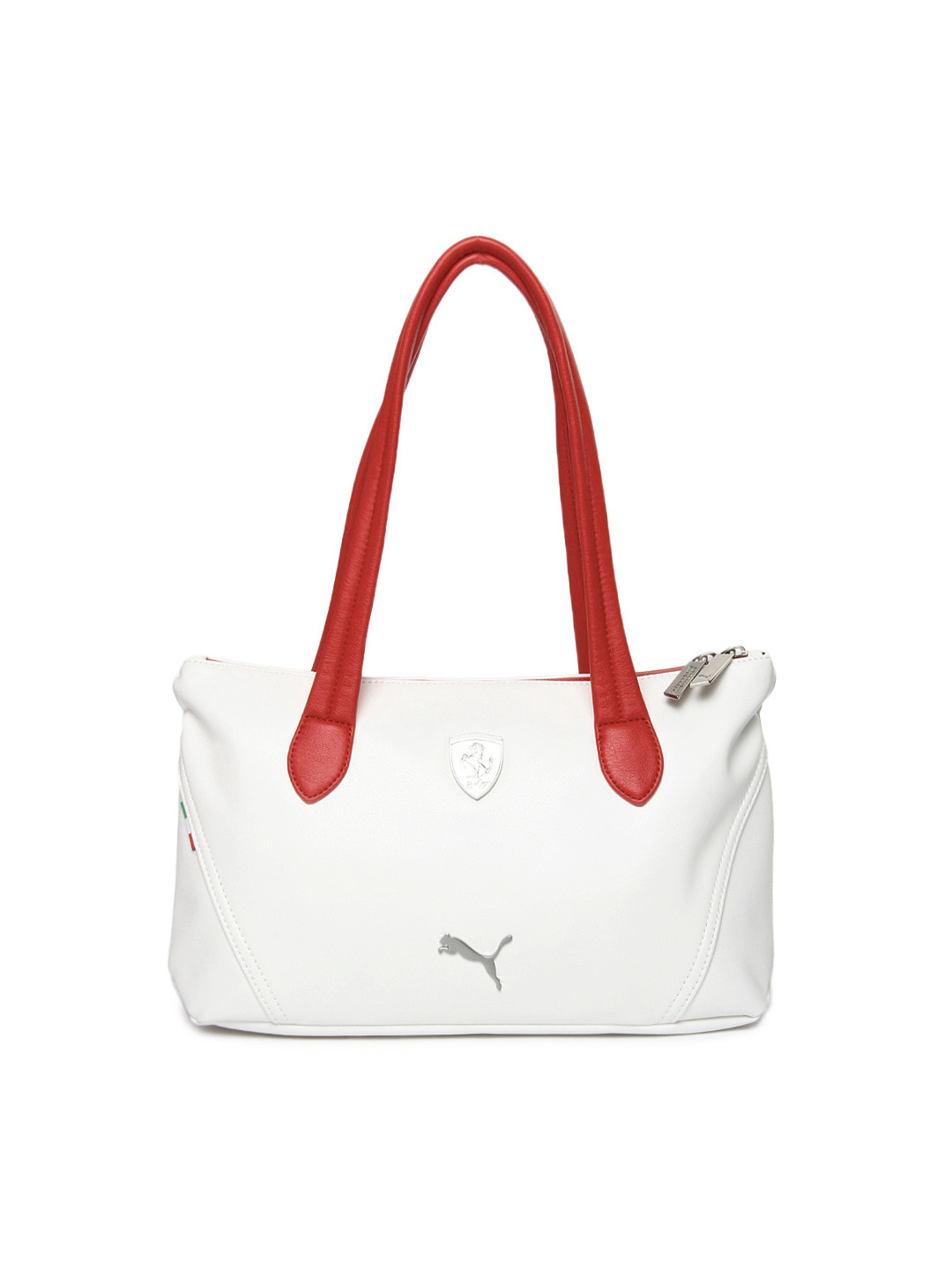 Buy Puma Red & White Ferrari LS Shoulder Bag - Handbags for Women ...