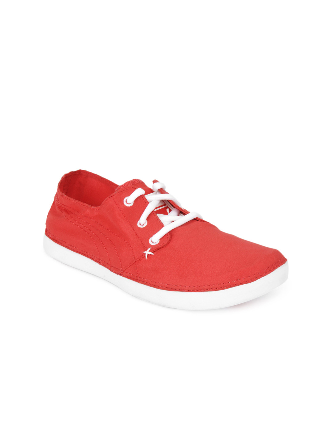 Buy Puma Women Tekkies Lite Red & White Shoes - Casual Shoes for Women ...