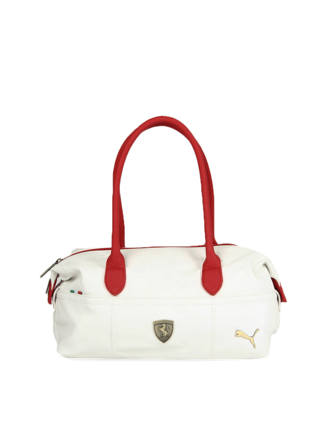 Buy Puma Women White Ferrari LS Handbag - Handbags for Women 107539 ...