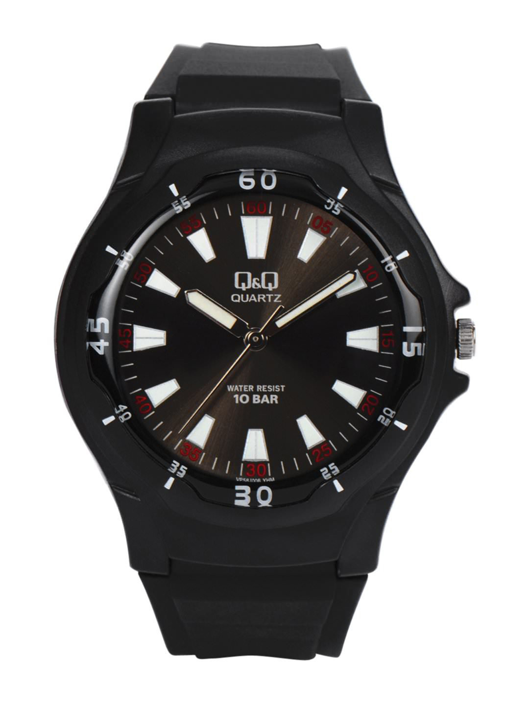 Buy Q&Q Men Black Dial Watch - Watches for Men 32368 | Myntra