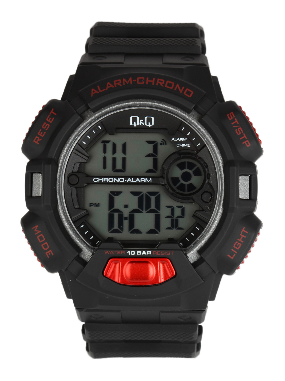 Buy Q&Q Men Black Digital Watch - Watches for Men 206732 | Myntra