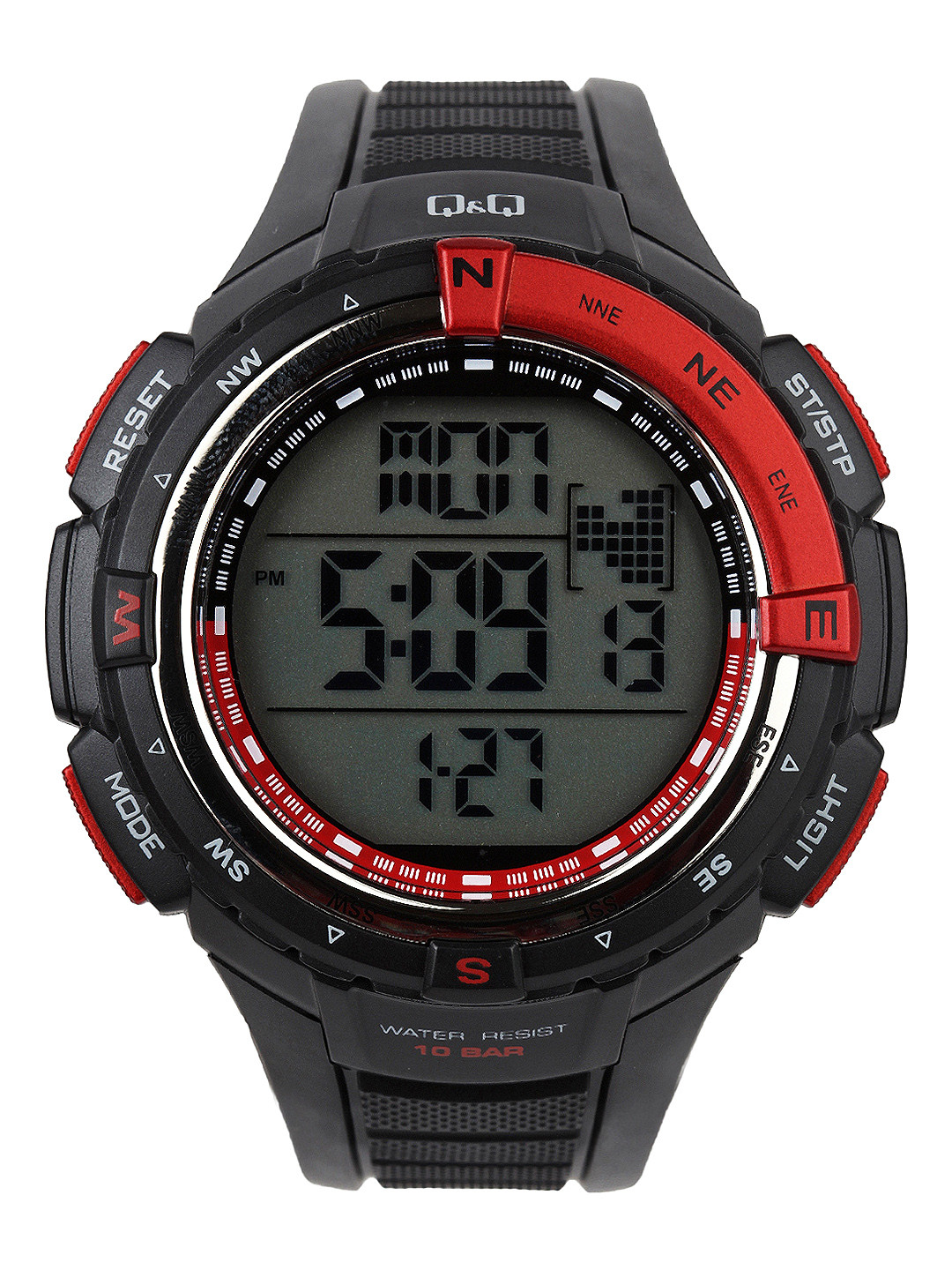 Buy Q&Q Men Black Digital Watch - Watches for Men 230482 | Myntra