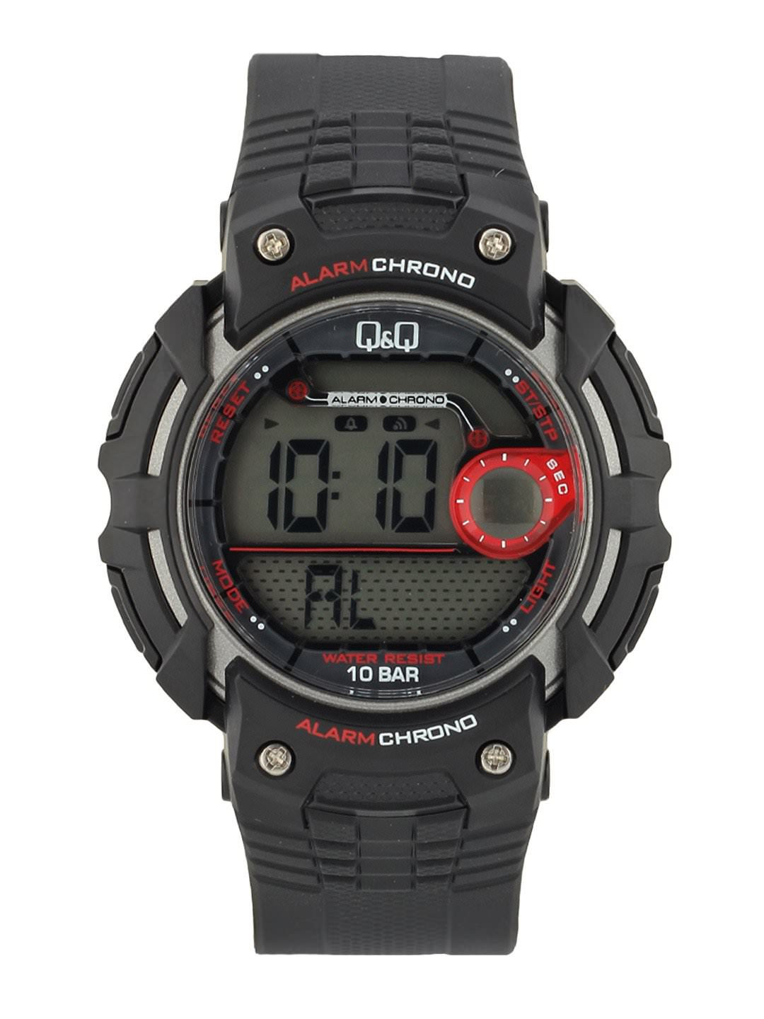 Buy Q&Q Men Black Digital Watch M086J001Y - Watches for Men 53597 | Myntra