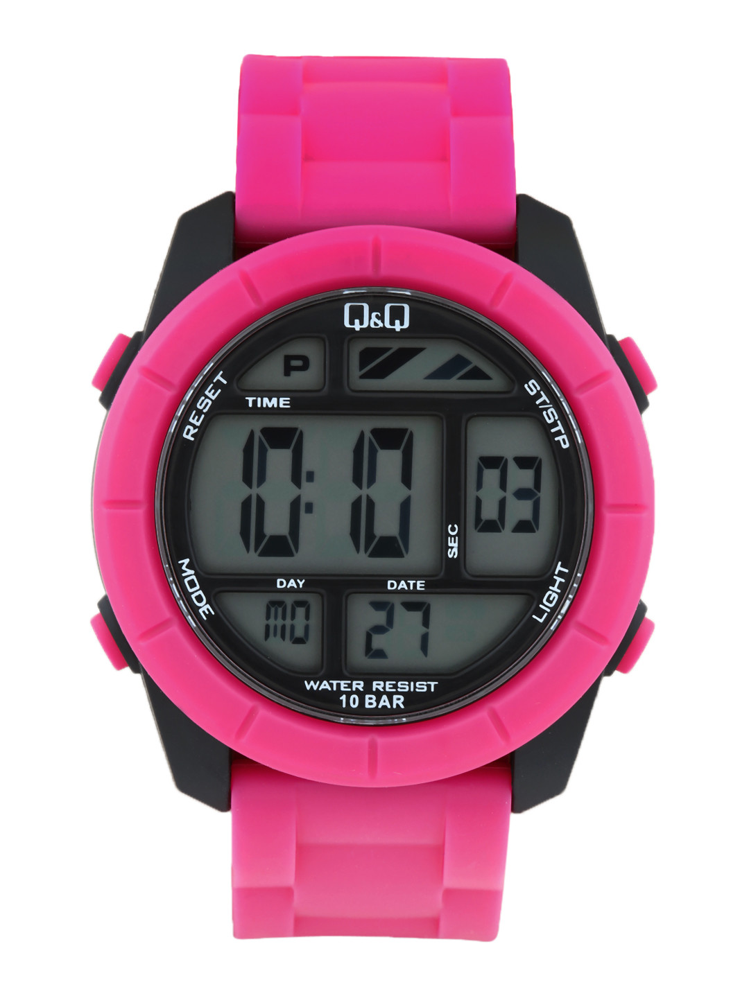 Buy Q&Q Men Pink Digital Watch - Watches for Men 230465 | Myntra