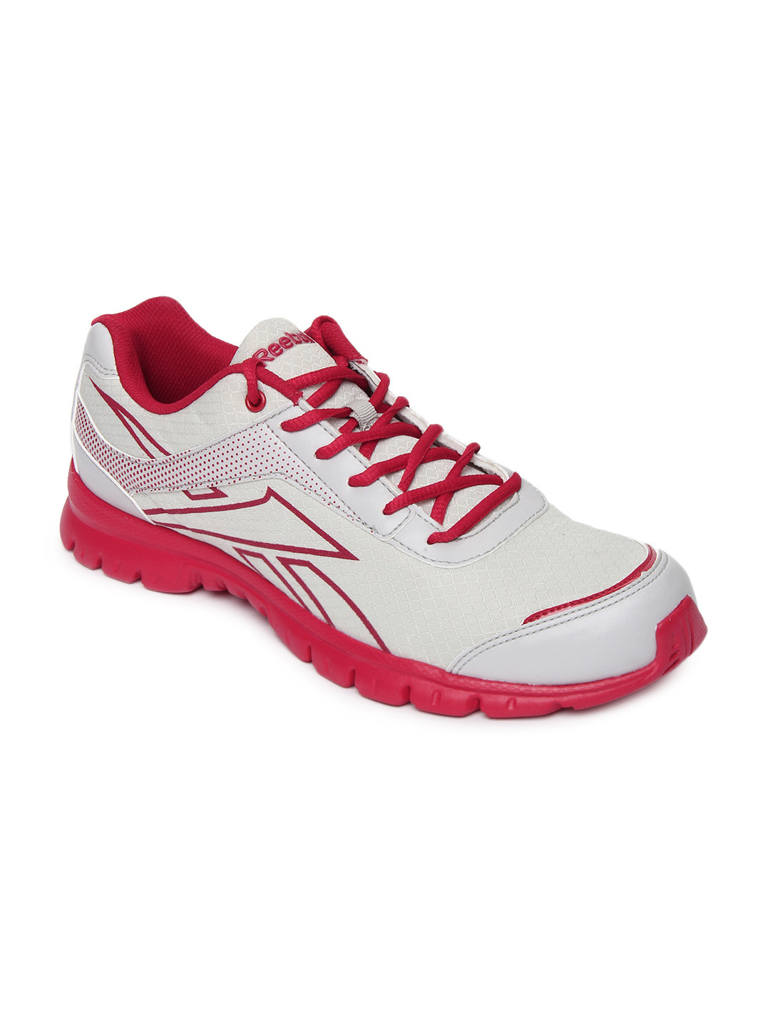 Buy Reebok Men Off White & Red Extreme Traction LP Sports Shoes ...