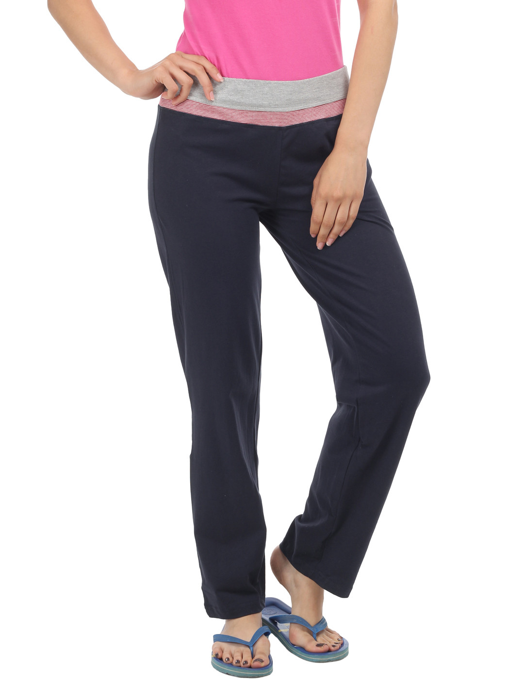 Buy SDL By Sweet Dreams Women Navy Lounge Pants F LAP 3103 - Lounge ...