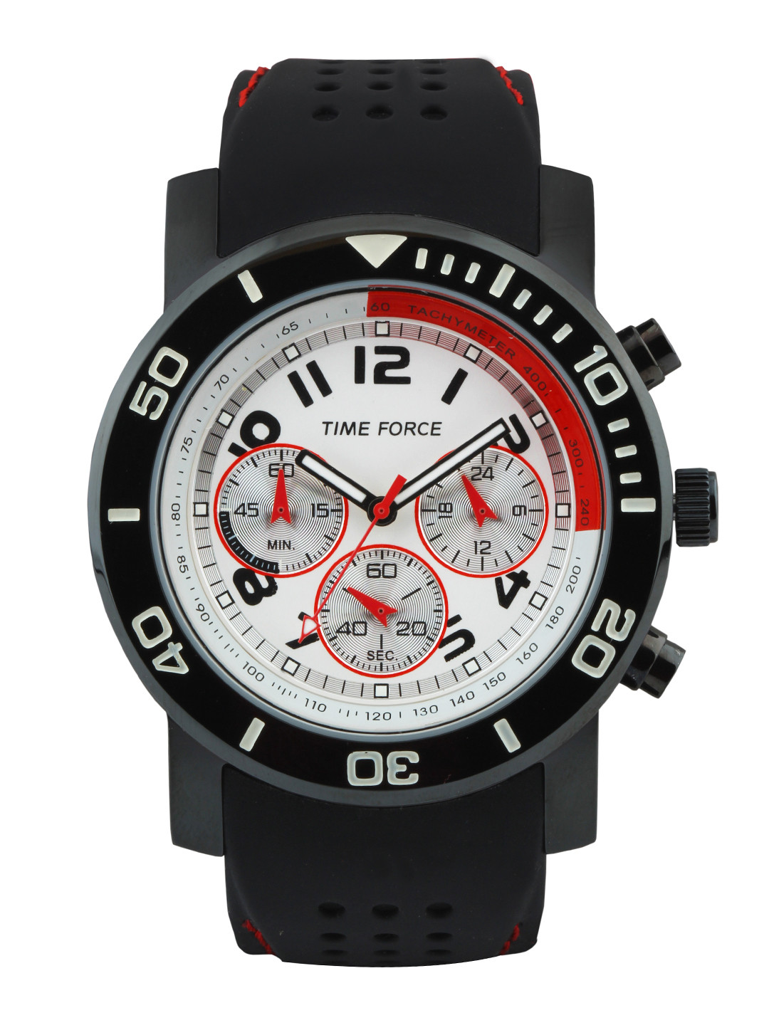 Buy Time Force Men White Dial Watch - Watches for Men 236133 | Myntra