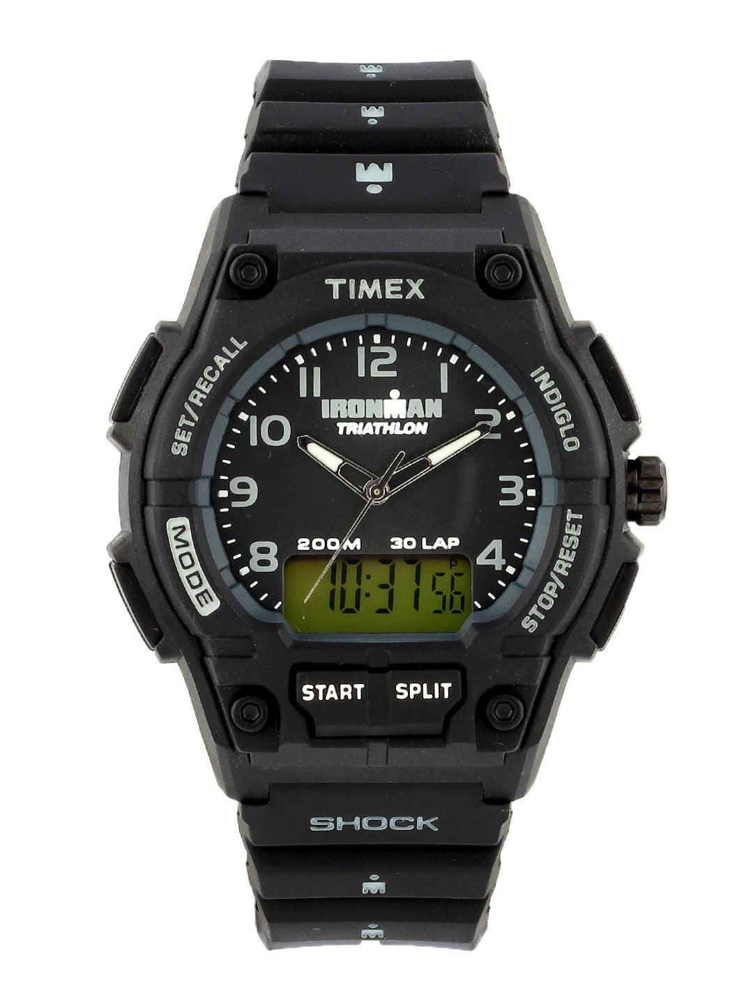 Buy Timex Men Black Watch - Watches for Men 46573 | Myntra