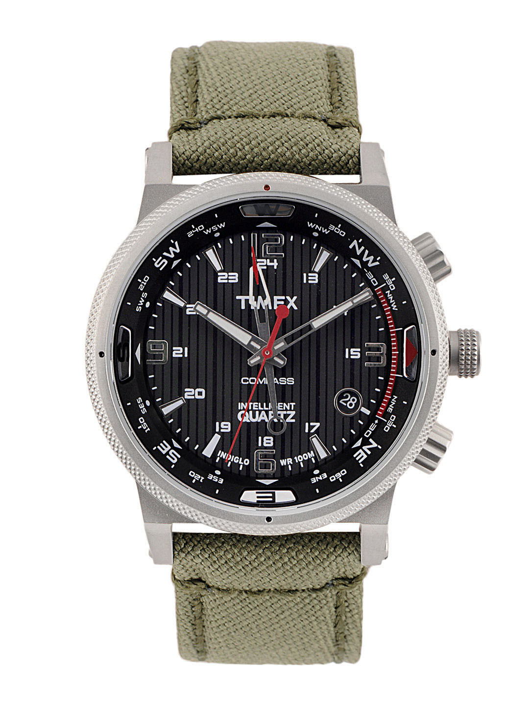 Buy Timex Men Black Dial Intelligent Quartz E Compass Watch - Watches ...