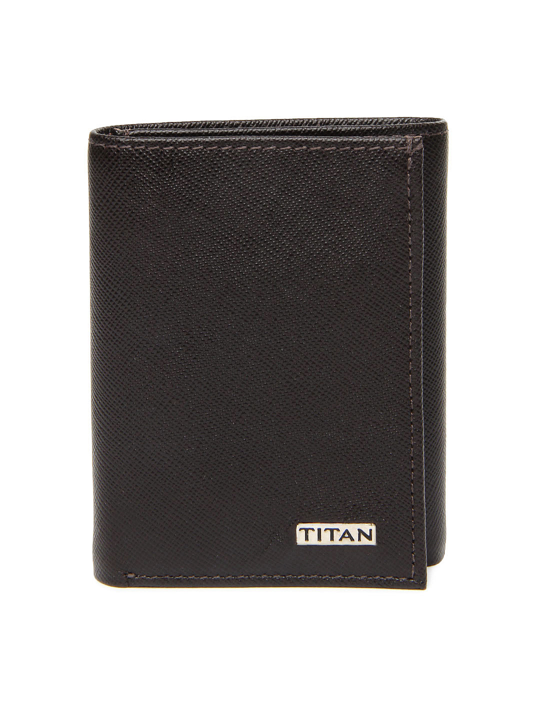 Buy Titan Men Brown Leather Wallet - Wallets for Men 463429 | Myntra
