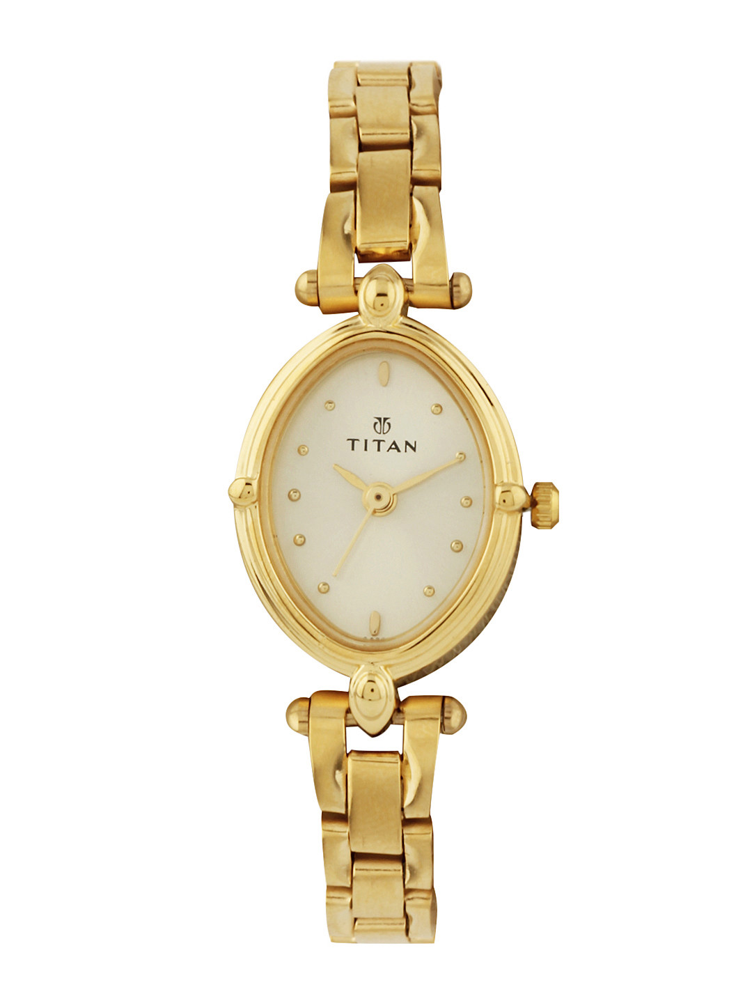 Buy Titan Women Gold Toned Dial Watch NE2419YM02 - Watches for Women ...