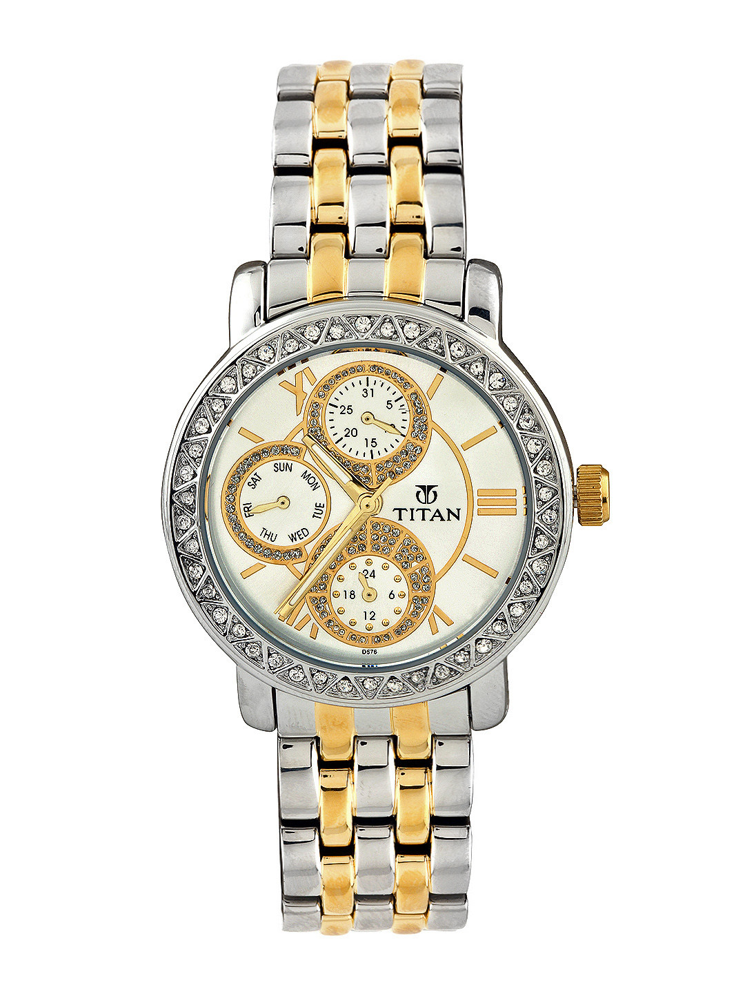 Buy Titan Women Silver Toned Dial Watch - Watches for Women 229209 | Myntra