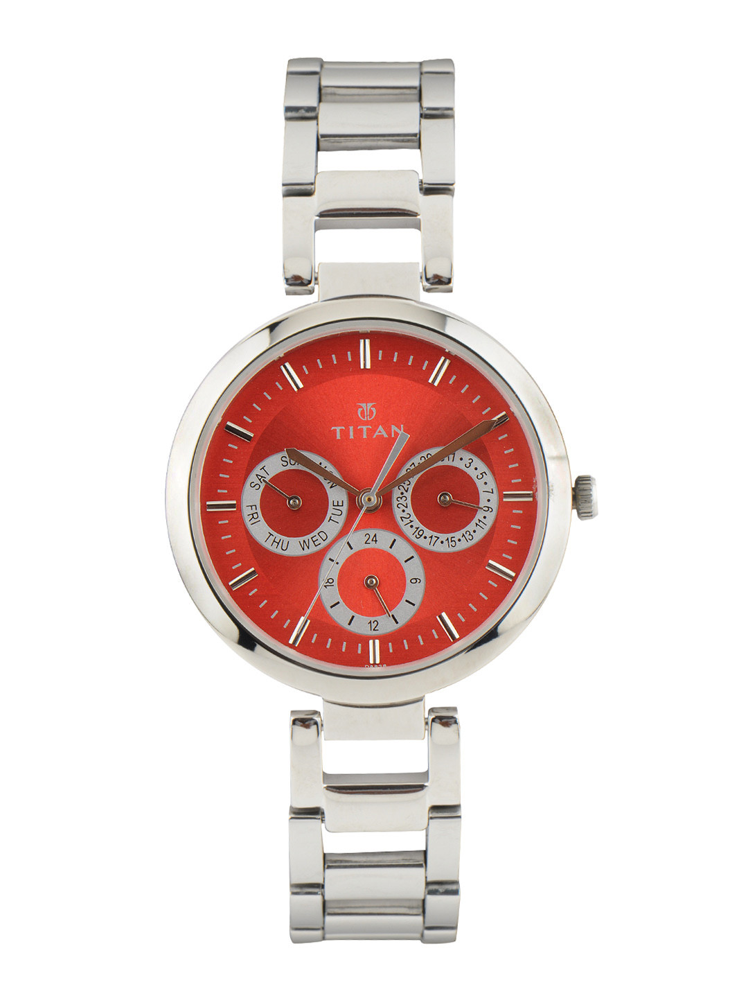 Buy Titan Women Red Dial Watch - Watches for Women 124135 | Myntra