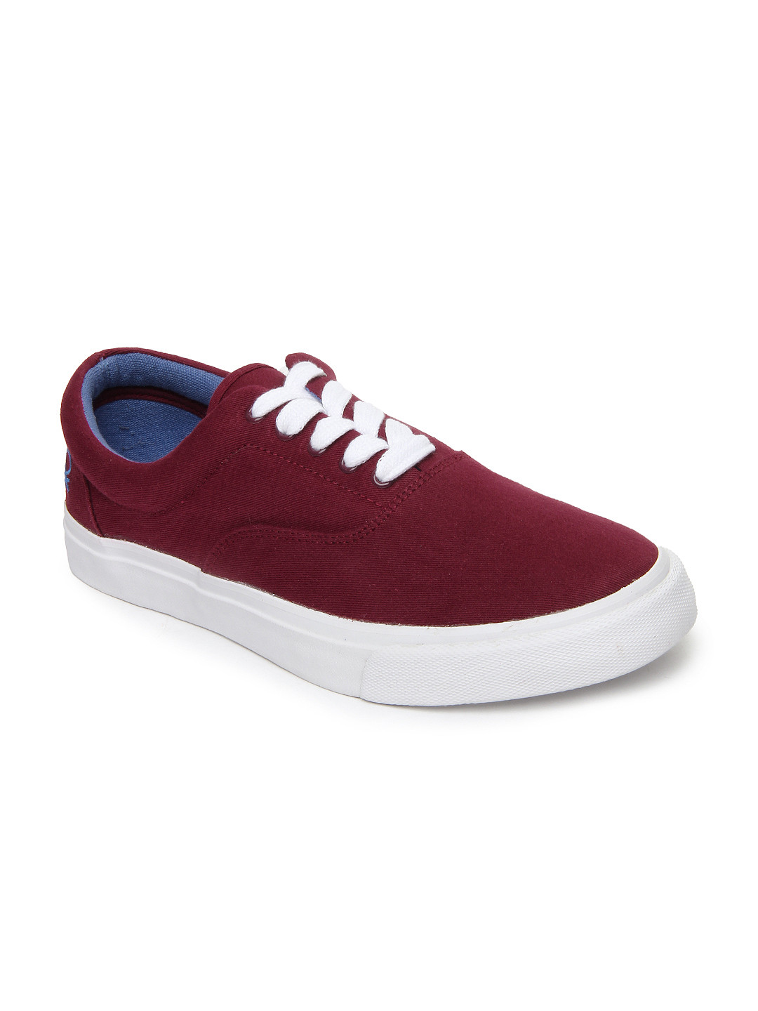 Buy United Colors Of Benetton Men Maroon Casual Shoes - Casual Shoes ...