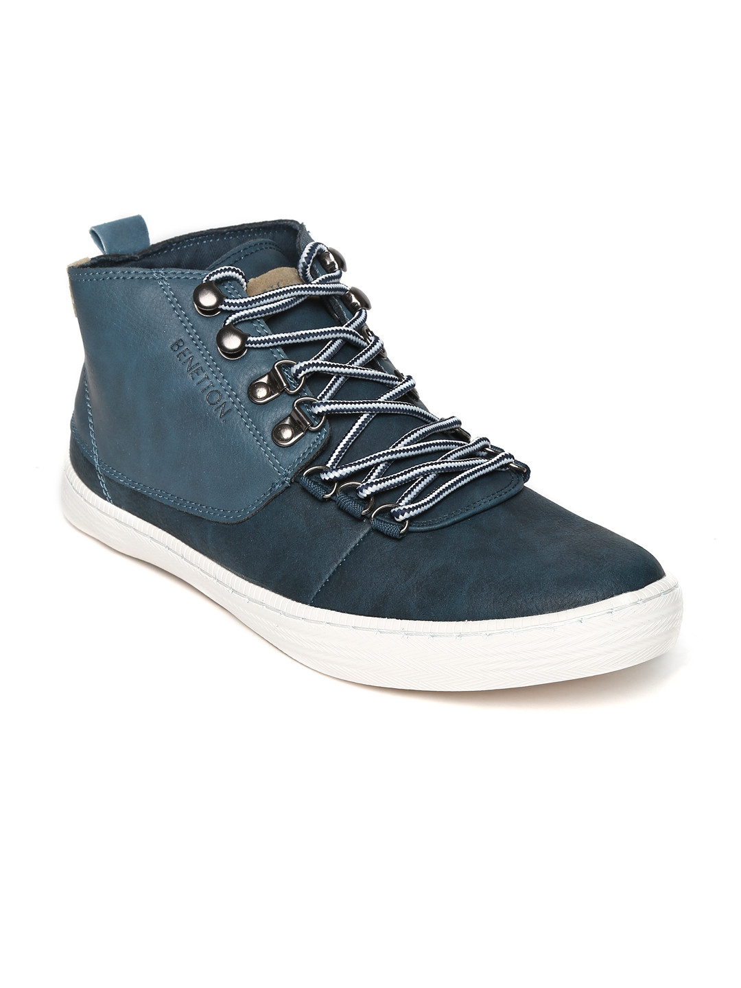 Buy United Colors Of Benetton Men Navy Casual Shoes - Casual Shoes for ...