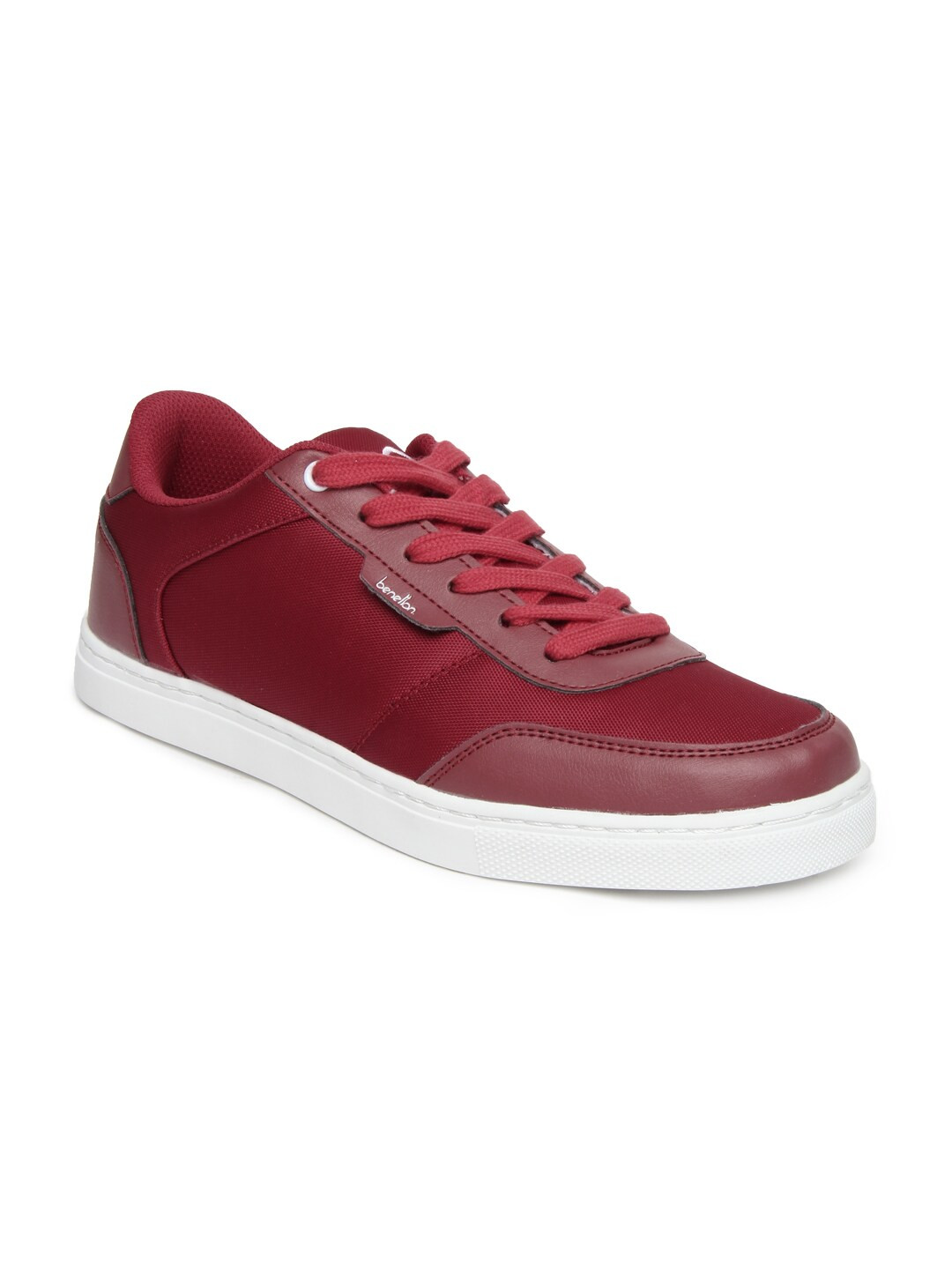 Buy United Colors Of Benetton Men Red Casual Shoes - Casual Shoes for ...