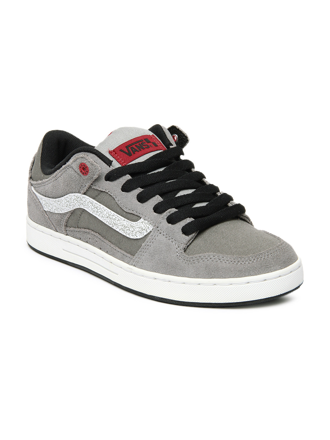 Buy Vans Men Grey Leather Casual Shoes - Casual Shoes for Men 532129 ...
