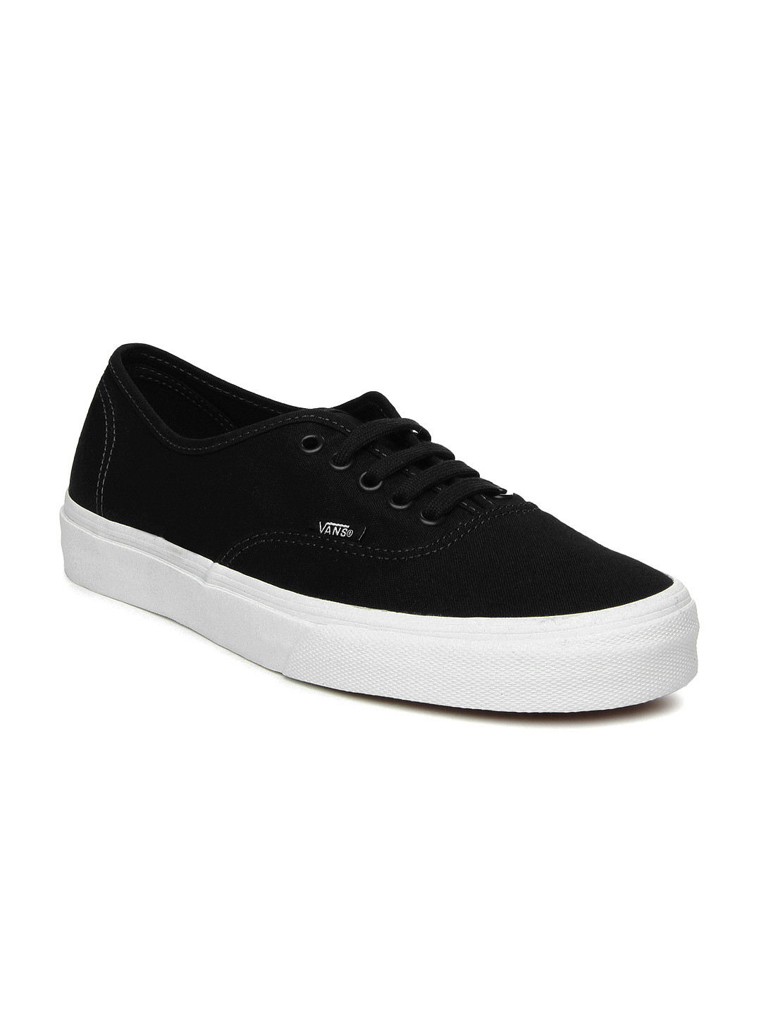 Buy Vans Men Black Authentic Casual Shoes - Casual Shoes for Men 376988 ...