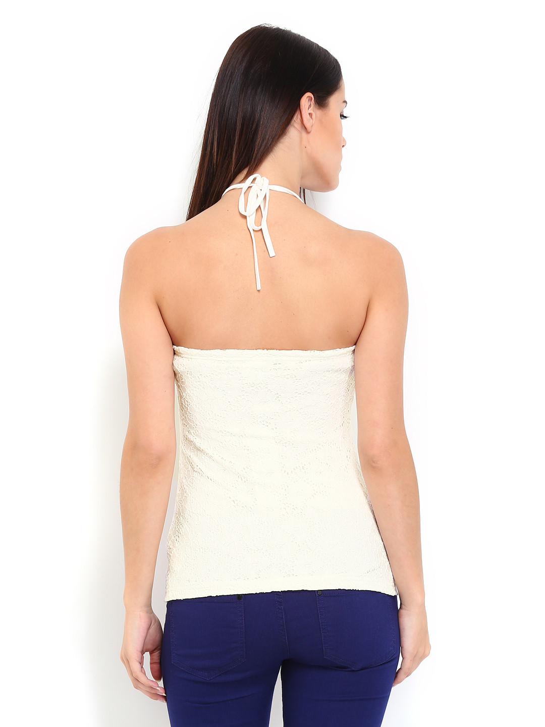 Buy Vero Moda Women Off White Tube Top - Tops for Women 340003 | Myntra