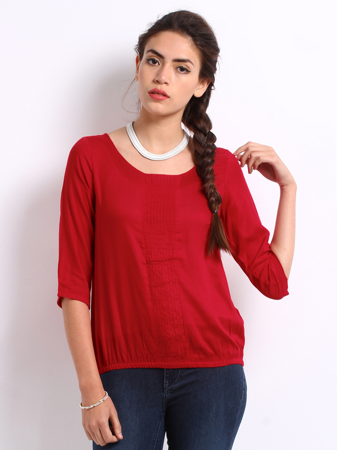 Buy W Women Red Top - Tops for Women 168165 | Myntra
