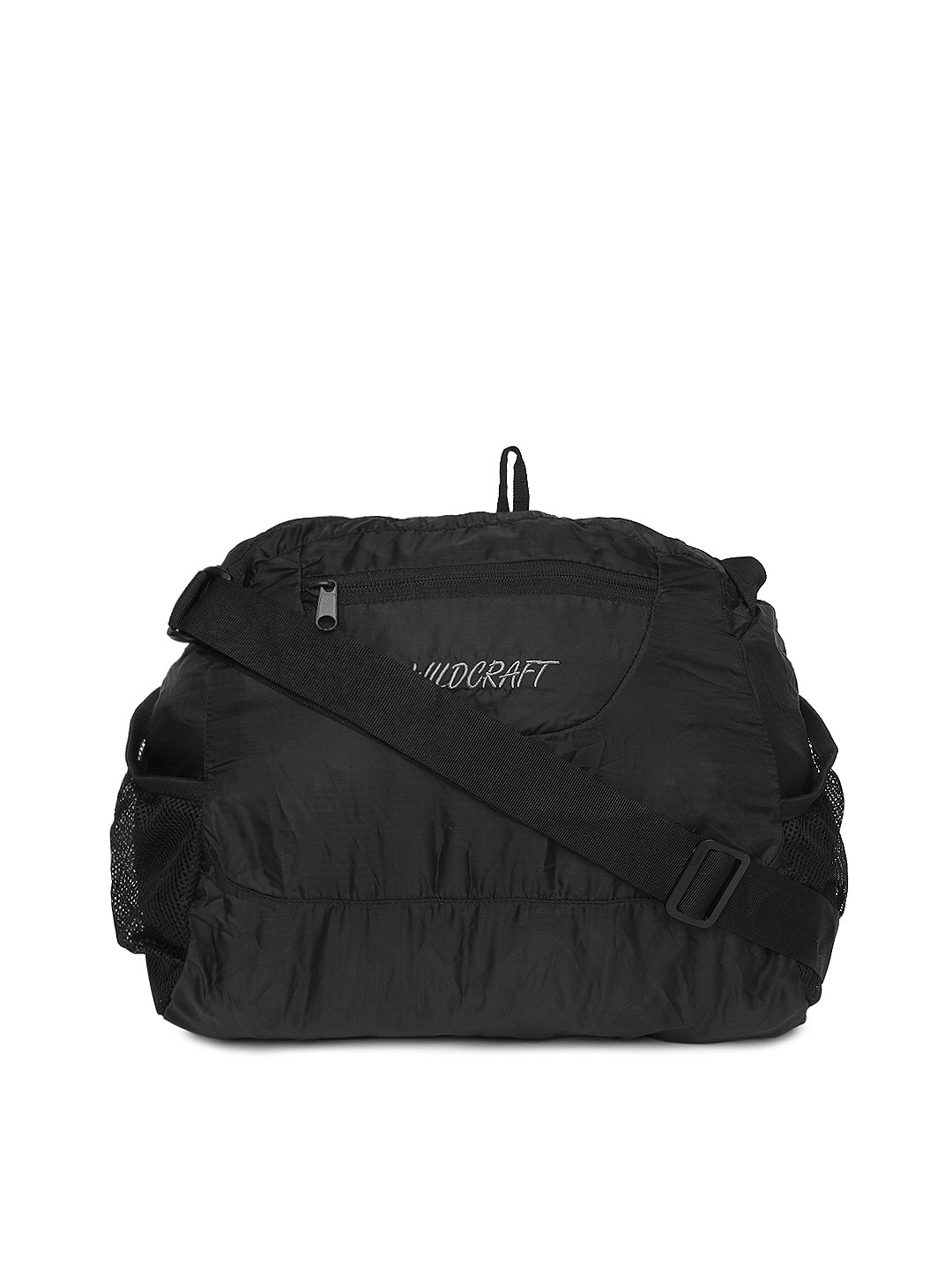 Buy Wildcraft Unisex Black Foldable Messenger Bag - Messenger Bag for ...