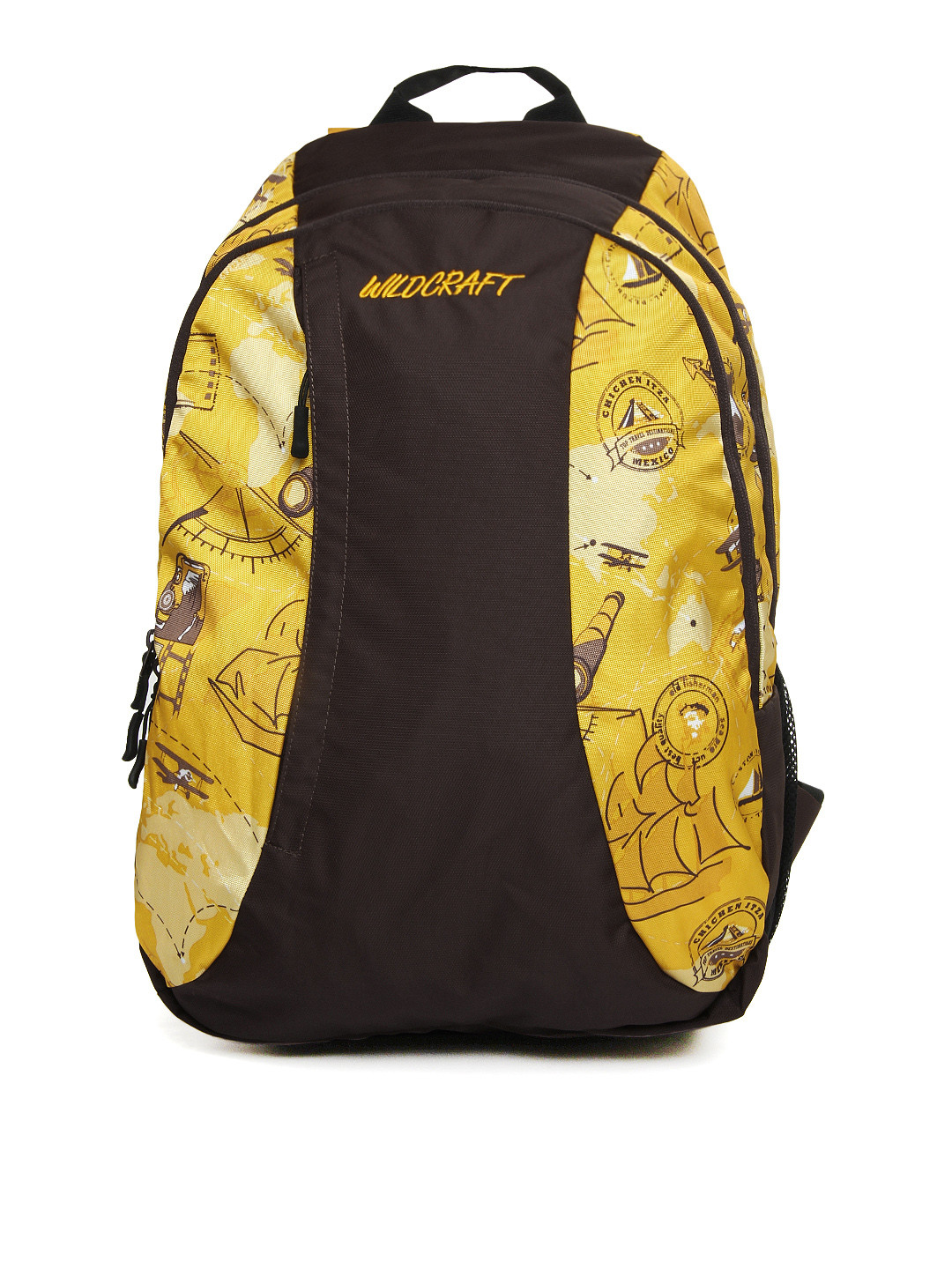 Buy Wildcraft Unisex Yellow Graphic Backpack - Backpacks for Unisex ...