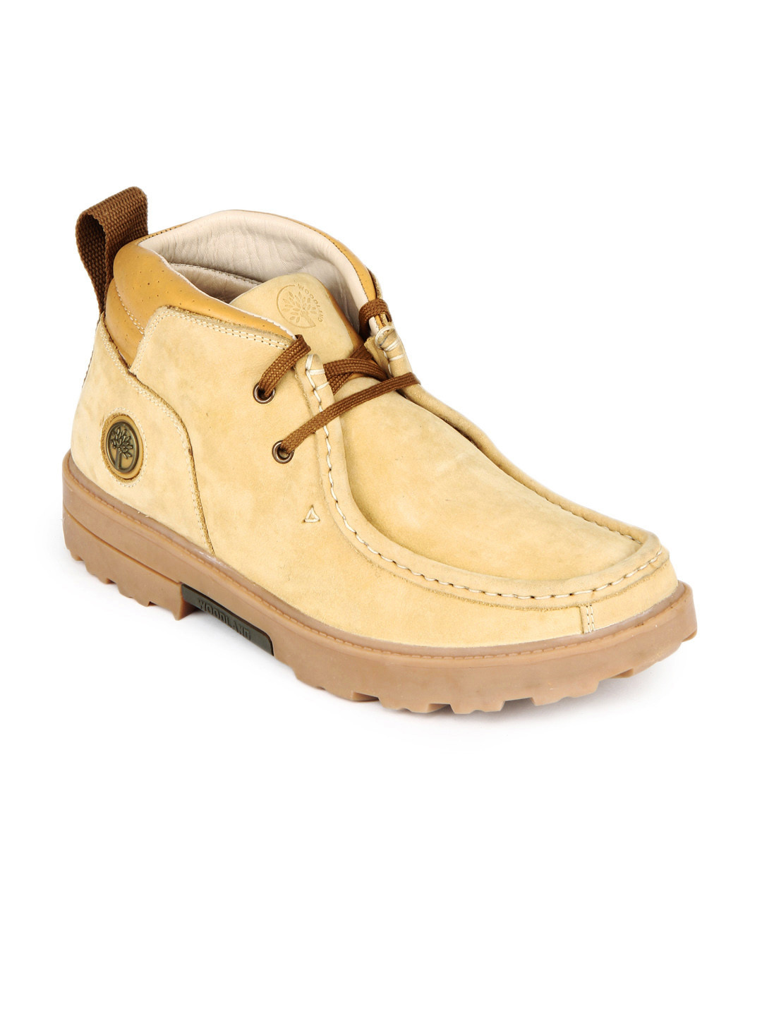 Buy Woodland Men Sandy Brown Boots - Casual Shoes for Men 103990 | Myntra