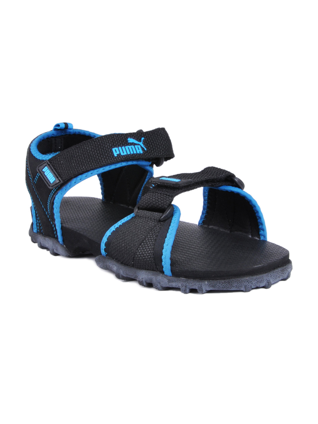Buy Puma Men Apex Black Floaters - Sandals for Men 9212 | Myntra