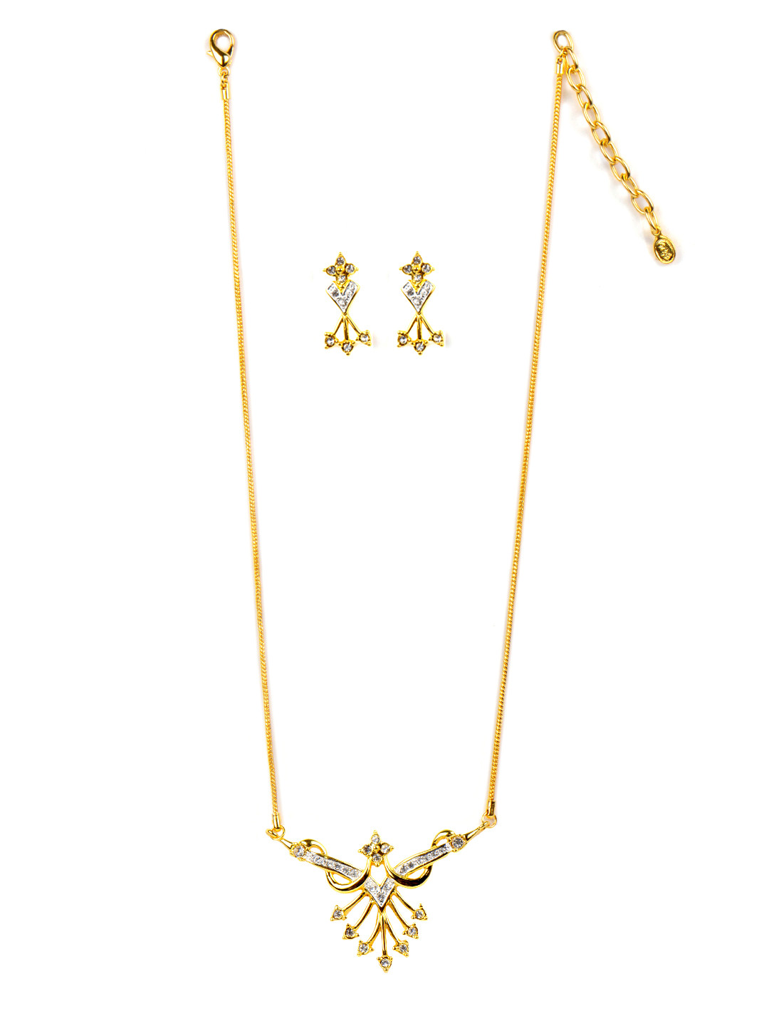 Buy Estelle Women Gold Jewellery Set - Jewellery Set for Women 42617 ...