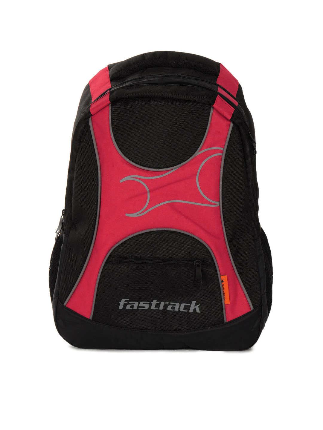 Buy Fastrack Men Leatherette Black Backpack - Backpacks for Men 20938 ...