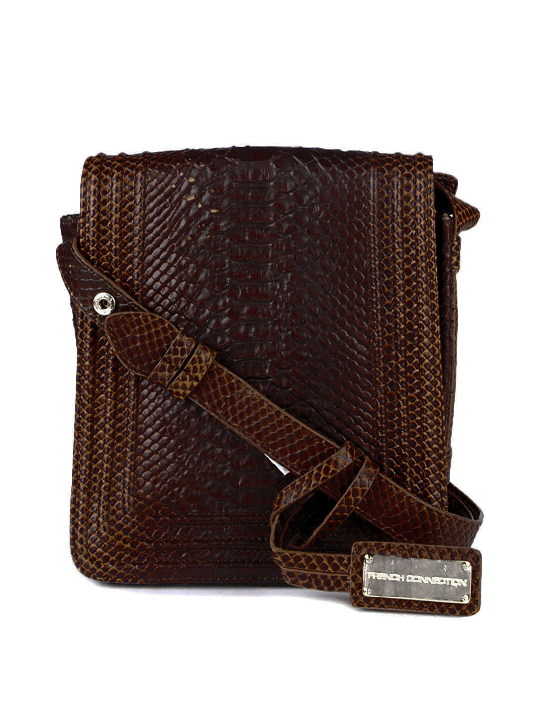 Buy French Connection Women Brown Sling Bag - Handbags for Women 42858 ...