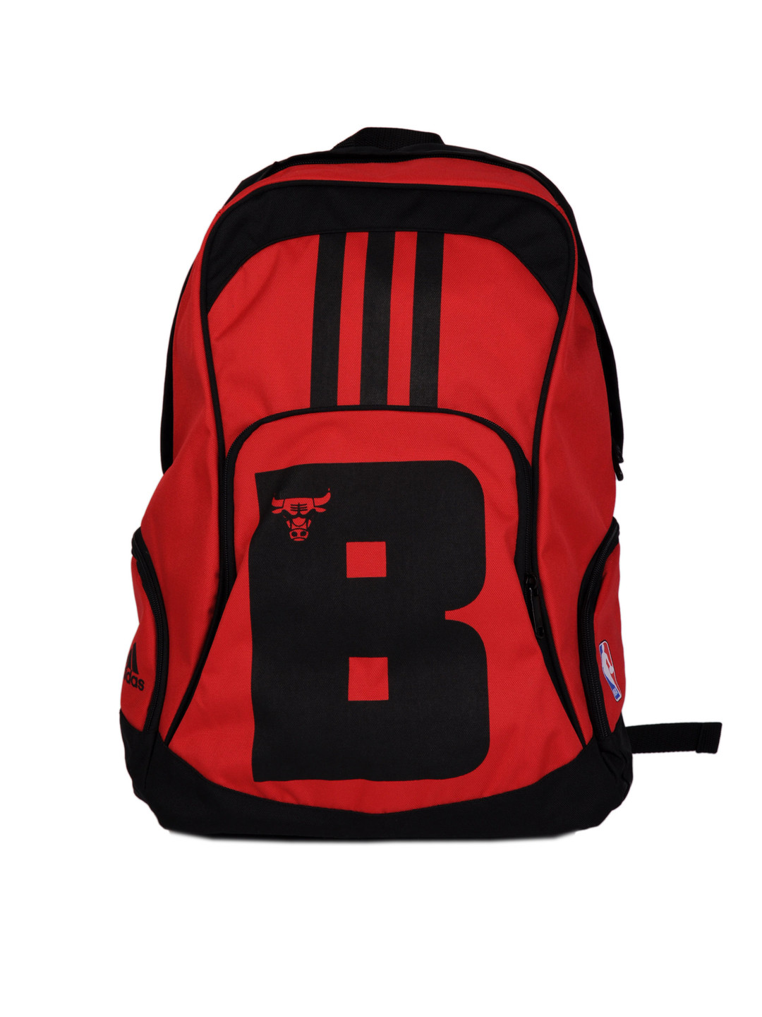 Buy ADIDAS Unisex NBA Bulls BP Red Backpacks - Backpacks for Unisex ...
