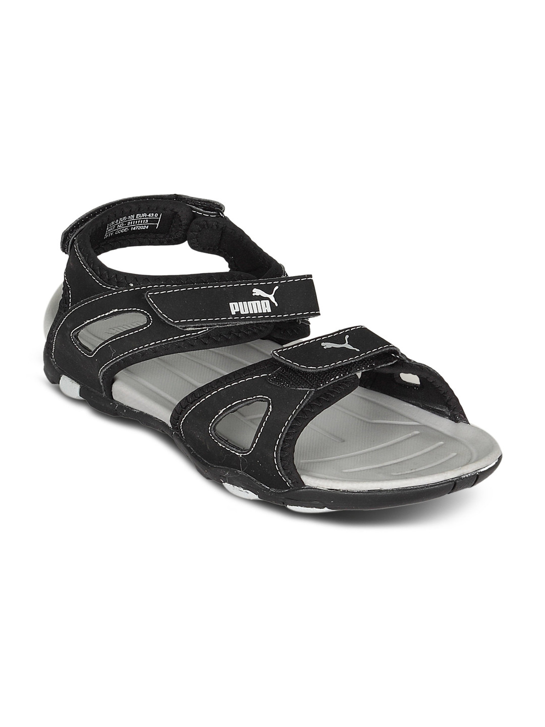 Buy Puma Men Black Floater - Sandals for Men 5296 | Myntra
