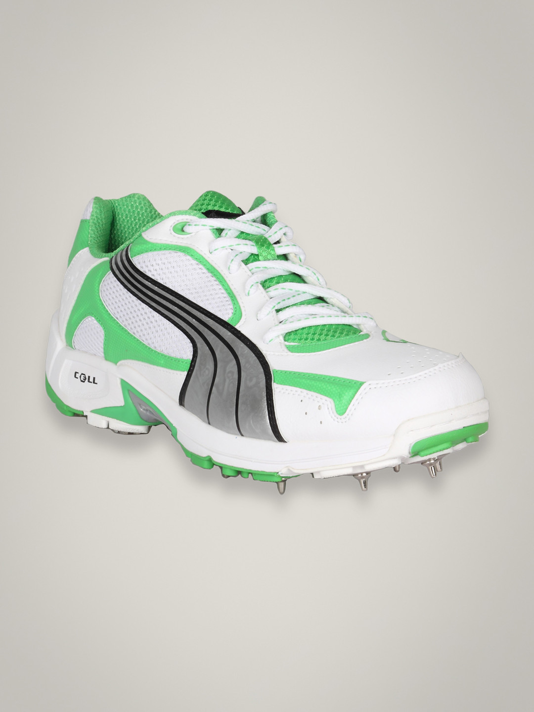 Buy Puma Men's Ballistic Spike White Green Shoe - Sports Shoes for Men ...