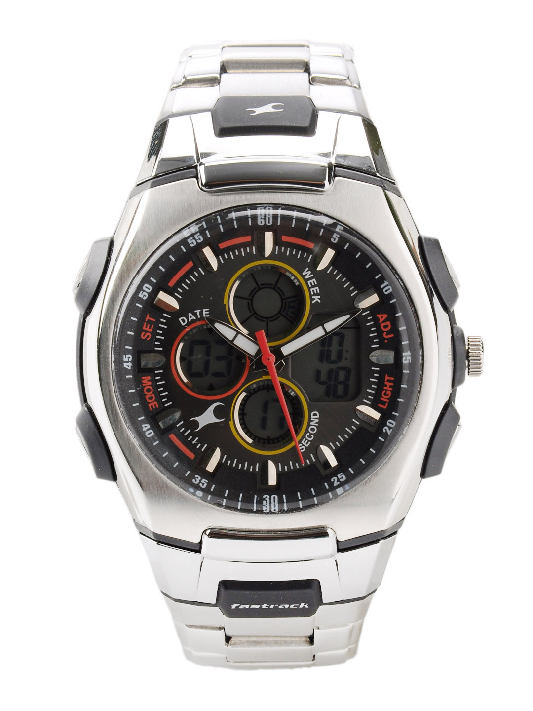 Buy Fastrack Men Black Dial Analog Chronograph Watch - Watches for Men ...