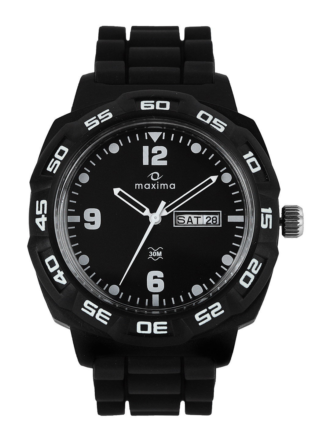Buy Maxima Men Black Dial Watch - Watches for Men 182215 | Myntra