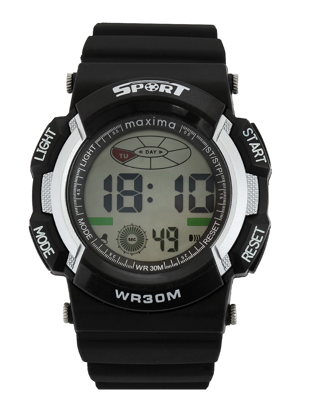 Buy Maxima Men Black Digital Watch - Watches for Men 264759 | Myntra